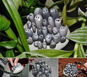 21 Lovely DIY Decor Ideas Emphasized by Creative Pebbles Art