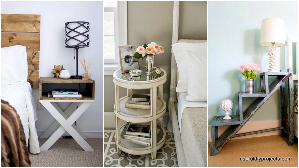 18 DIY Nightstands to Transform Your Bedroom - Useful DIY Projects