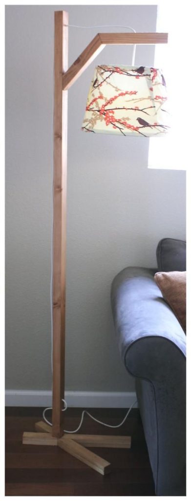 Stunning 15 DIY Floor Lamps to Complete a Room - Useful DIY Projects